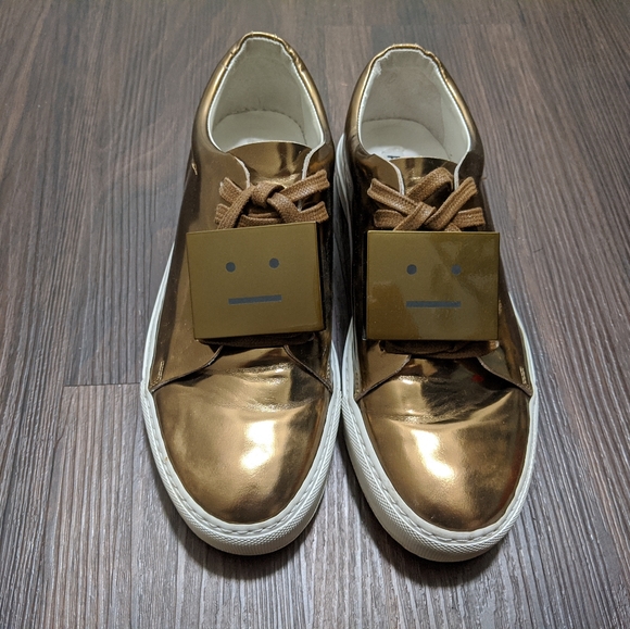 Acne Studios | Shoes | Acne Studios Adriana Smiley Face Shoes | Poshmark